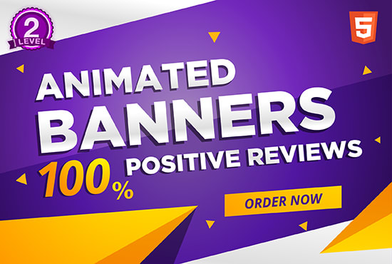 Create animated gif, flash or html 5 banners for you by Artlab369 | Fiverr