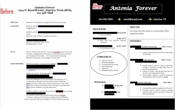 Create An Eye Catching Career Landing Resume By Caleli Mktg Fiverr