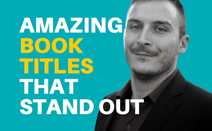 Brainstorm 5 attention grabbing book title ideas by Trafficspurt | Fiverr