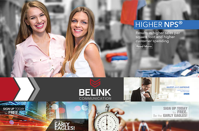 Custom web and roll up banner designs by Creativelahory | Fiverr