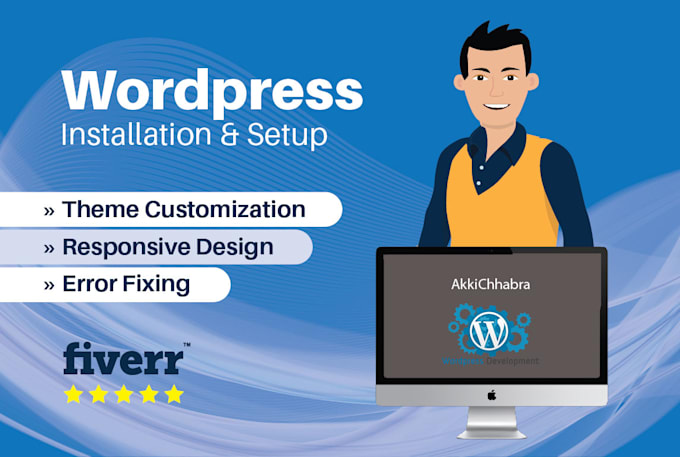 Redesign wordpress website, customize website, fix issues by Akkichhabra | Fiverr