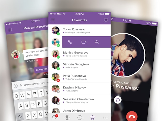 Make professional ui screen design for your ios, android and windows ...