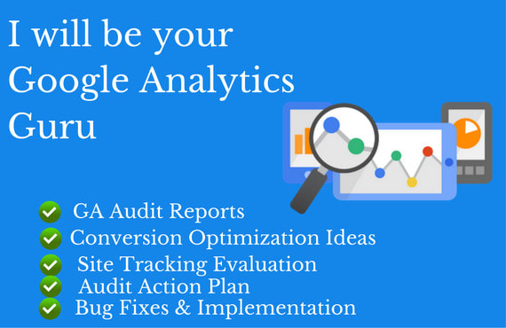 Be your google analytics guru by Ahmarif2015 | Fiverr