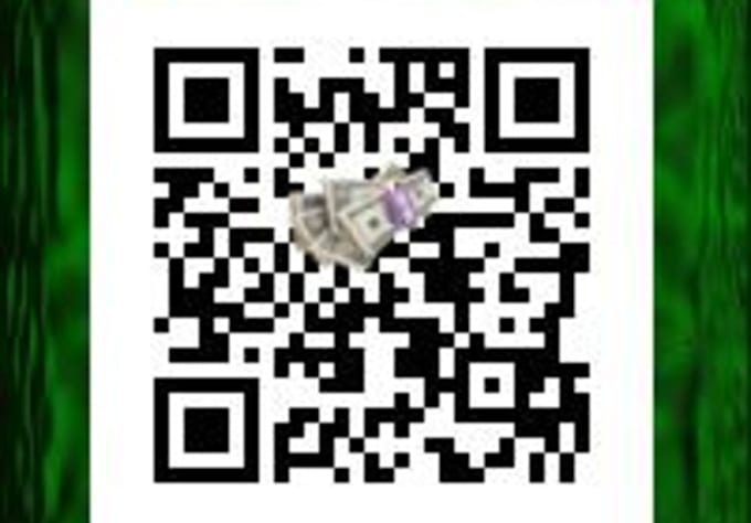 Custom make a designer qr code, with your logo or clip art near the ...