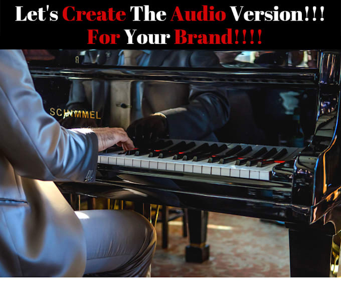 Create a custom jingle by Rsmithbeverly | Fiverr