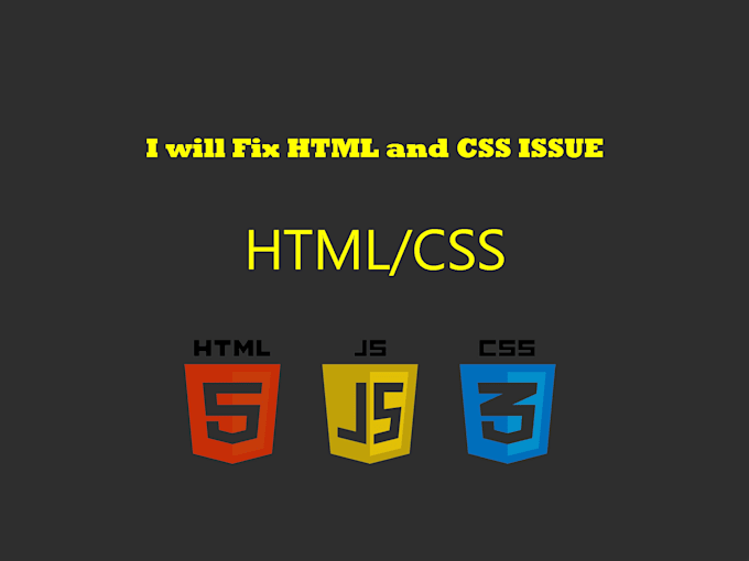 Do front end development and solved htmls, css issues by Zaini7077 | Fiverr