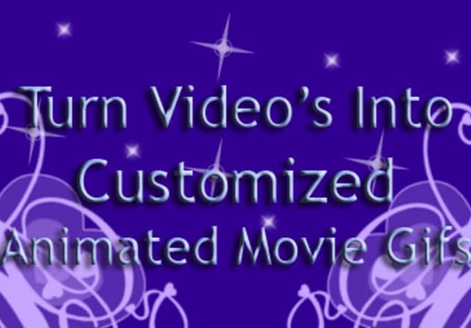 Turn any small video clip into an animated gif by Nativexoxkisses | Fiverr