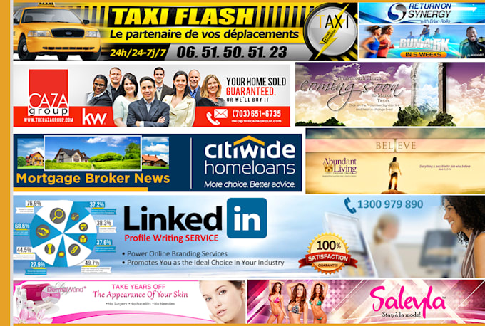 Professional, modern web header,banner by Zeedesigns | Fiverr