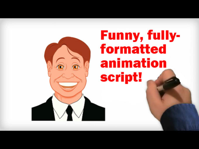 Write a funny, formatted animation script by Rainyghost | Fiverr Write a funny, formatted animation script by Rainyghost | Fiverr