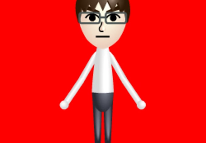Draw you your own mii character from the wii by Graphicdesignr | Fiverr