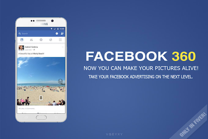 Do a facebook 360 photo mockup by Vgeyxy | Fiverr