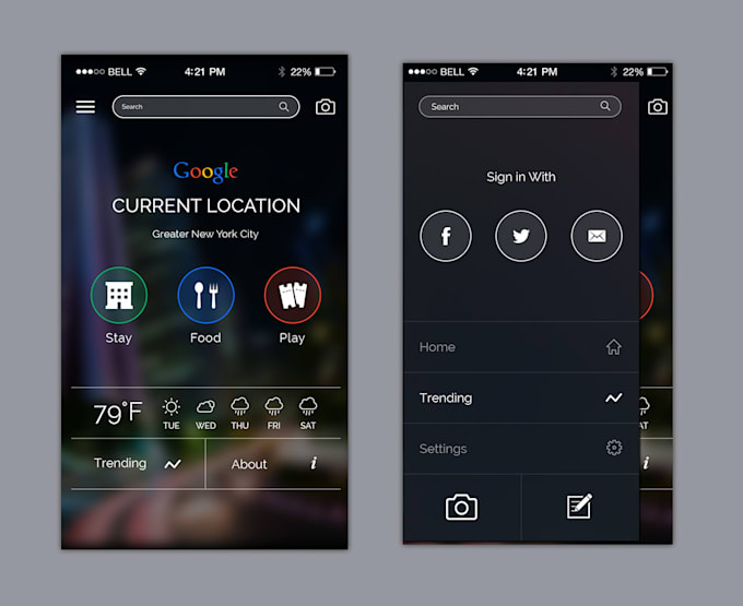 Create android xml layout from psd images by Tajammulkhana | Fiverr