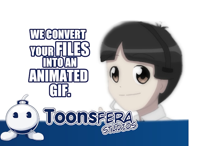 Convert your images or video in an animated gif file by Toonsfera | Fiverr