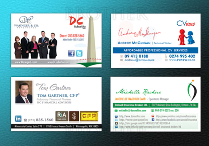 Create professional signature design for your email by Brother | Fiverr