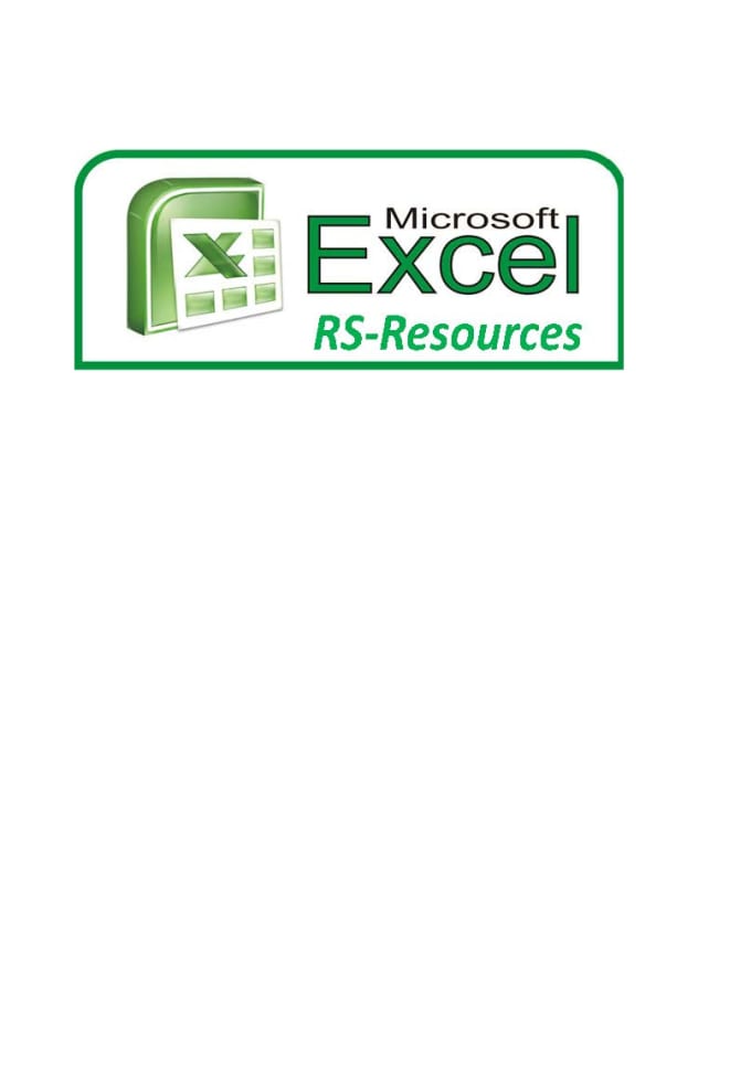Provide dynamic excel spreadsheets as usable tools by Rsresources | Fiverr Provide dynamic excel spreadsheets as usable tools by Rsresources | Fiverr