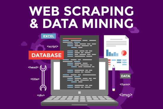 Do web scraping, web harvesting, data mining and data extraction by Snipereye07 | Fiverr