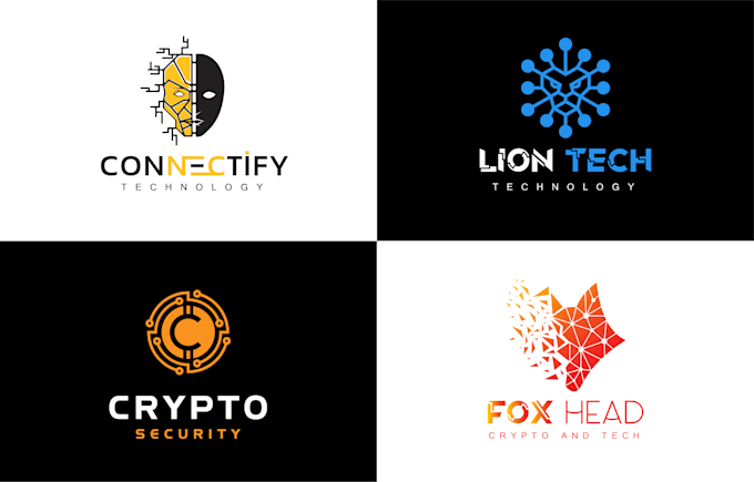 Design tech crypto currency, blockchain, token and coin logo by John ...