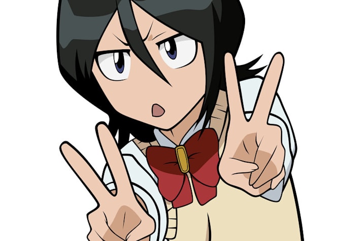 Create a vector of your anime waifu by Itsover9000 | Fiverr