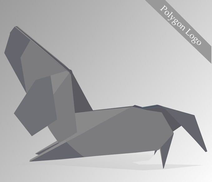 Design unique polygon logo by Tech_graphics | Fiverr