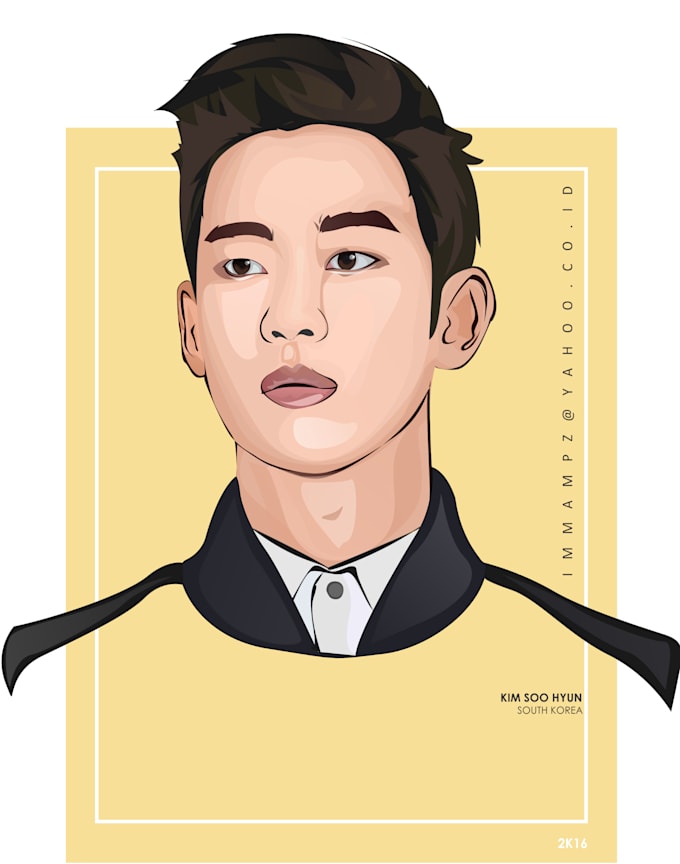 Vectorize your photo into cartoon style by Mohamadimams | Fiverr