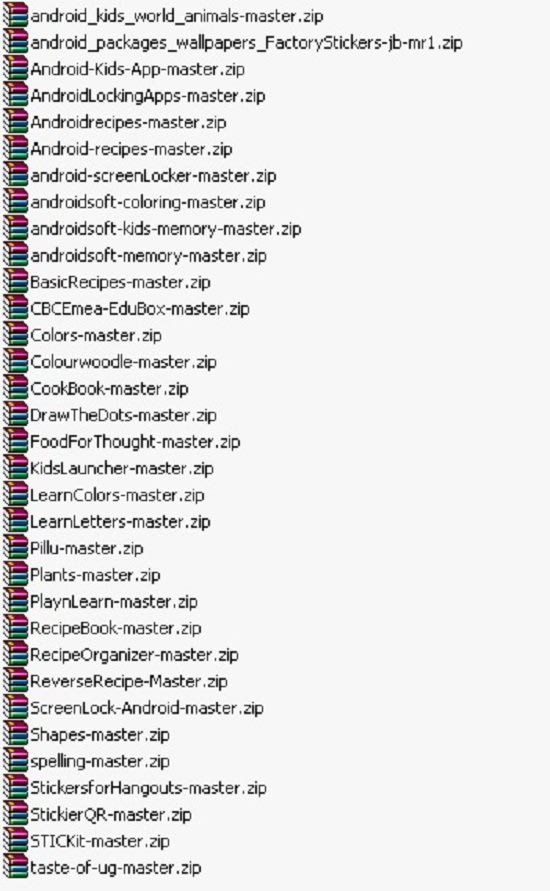 Give you 33 android source codes by Mielsarah | Fiverr