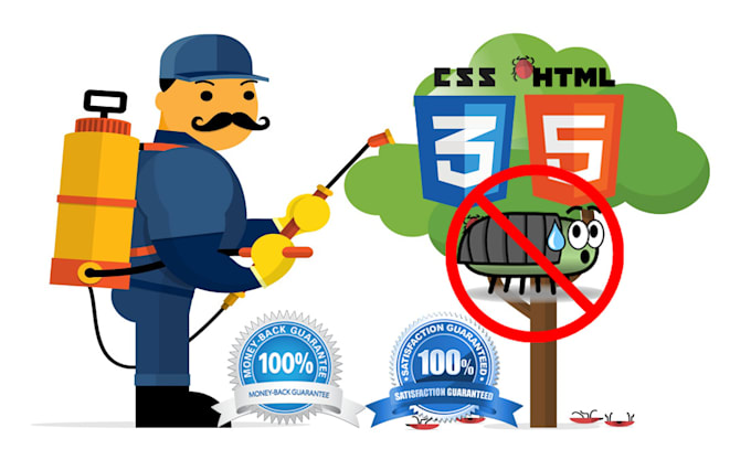 Fixed Html And Css Bugs Or Any Errors By Ctcoder Fiverr