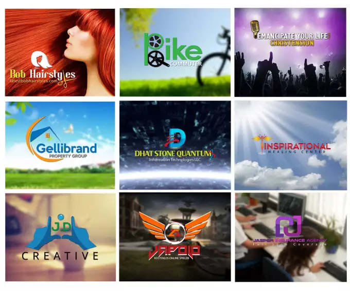 Design 2 awesome logo free vector file by Logoi23 | Fiverr