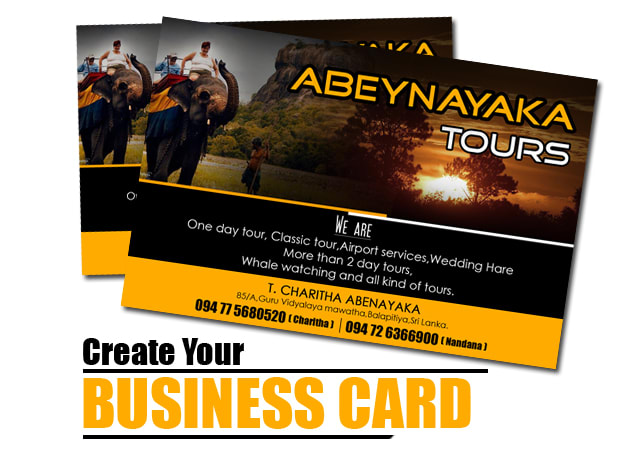 Design your prefect business card by Maduraahasa | Fiverr
