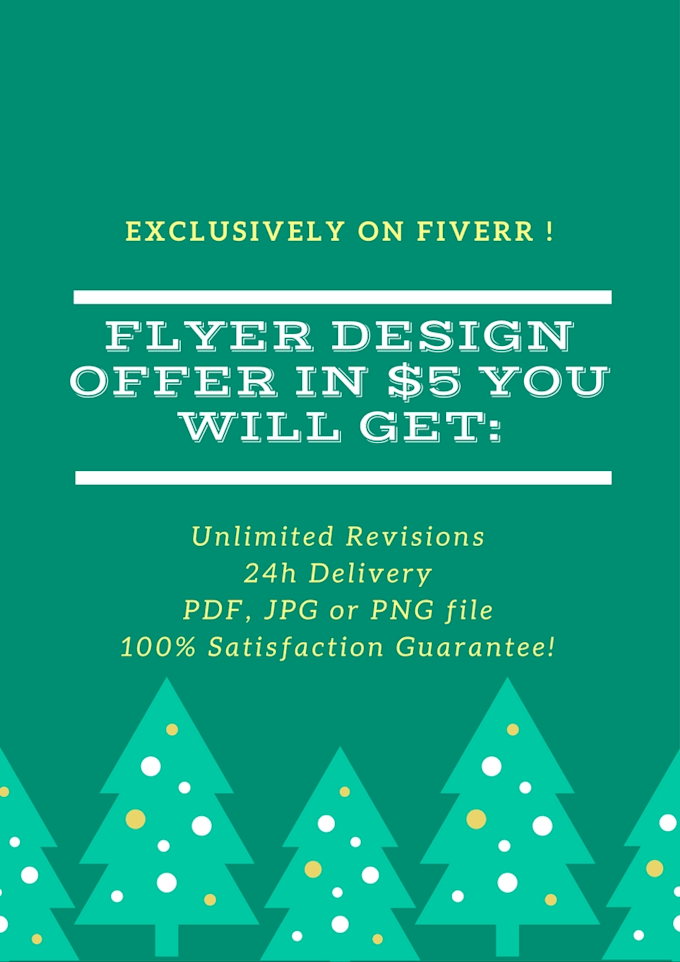 Design unique flyer, poster or brochure for you by Design_by_soho | Fiverr