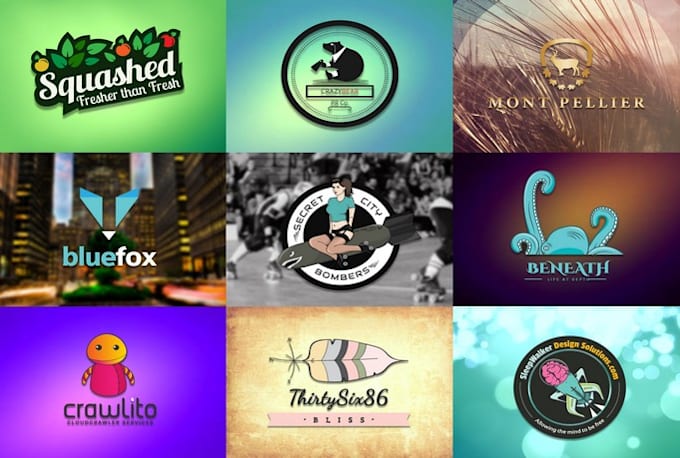 Design a colorful custom vector logo by Dudeeson | Fiverr