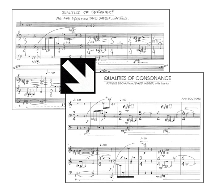 Make a digital version of your handwritten score by Holliesue | Fiverr