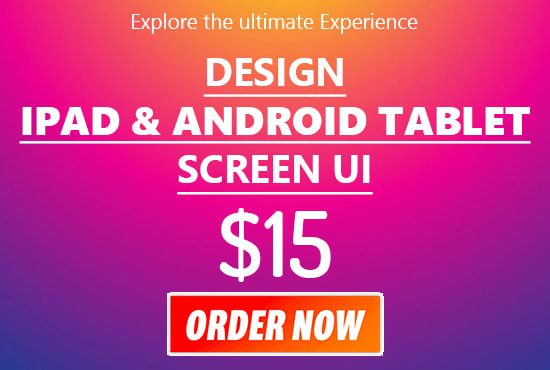 Design awesome ipad or android tablet app ui by Kafi6kafi | Fiverr
