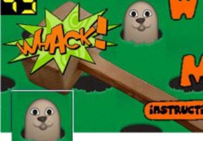 Send you my popular facebook whack a mole timeline cover with profile ...