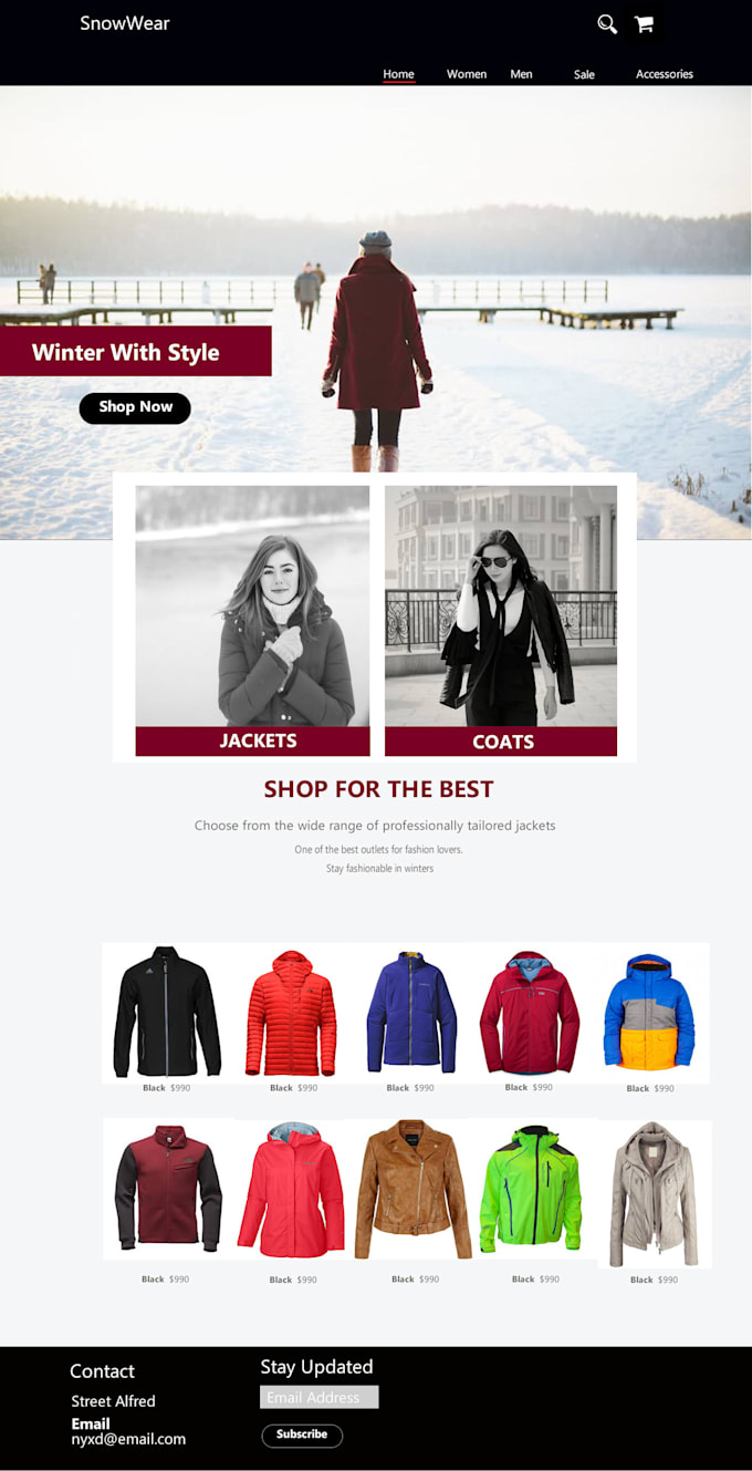 Professionally design a responsive site by Zairahira | Fiverr