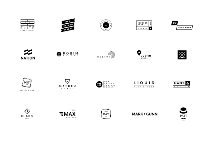 Create stylish minimal logo design by Clean_up | Fiverr