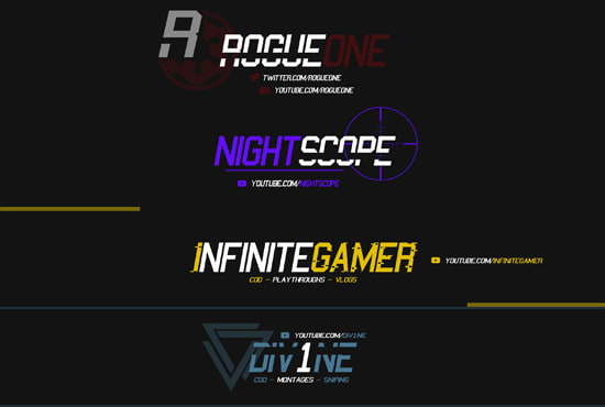 Design you clean youtube channel art by Luklukstar | Fiverr