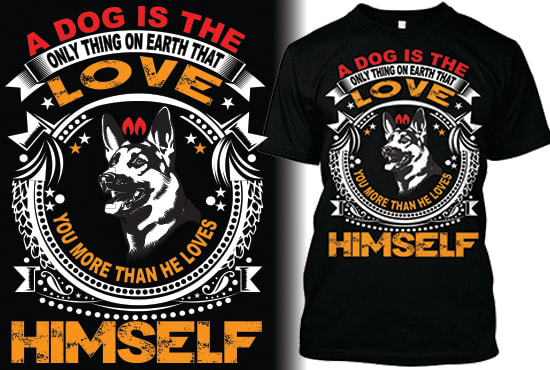 Create typography teespring and vector t shirt design by ...