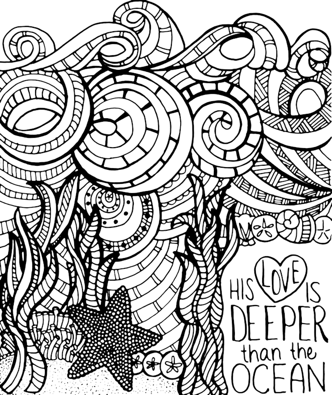 Design a coloring page by Designs_sarah | Fiverr