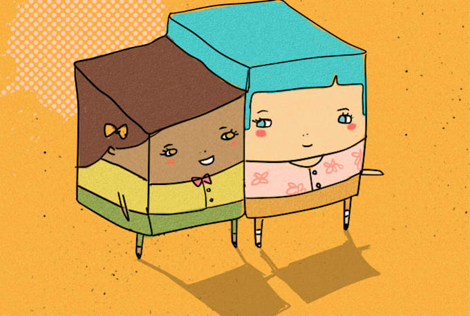 Cubify you, family, friends and pets by Tofupanda | Fiverr