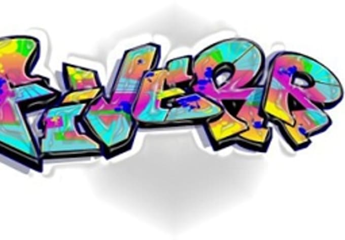Create an urban graphic art pieces of a name/logo/phrase with an effect ...