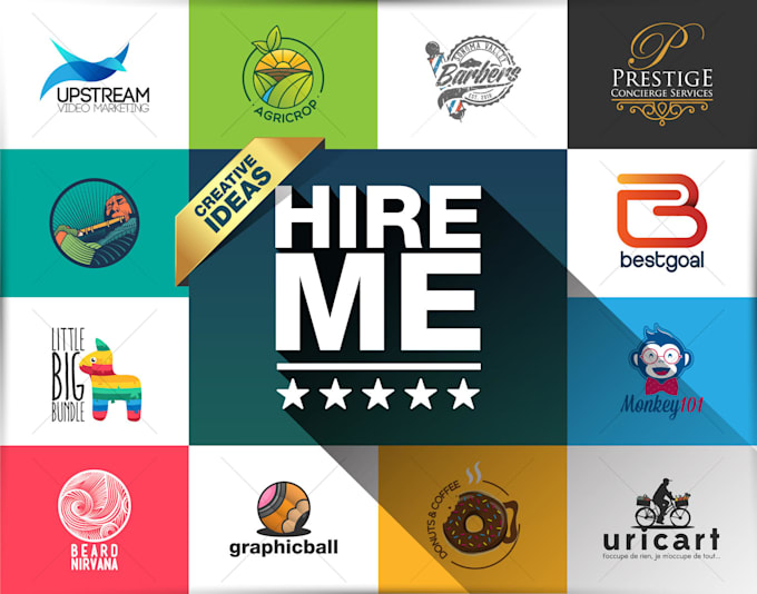 2 creative logo in 12 hours by Diane_graphics | Fiverr