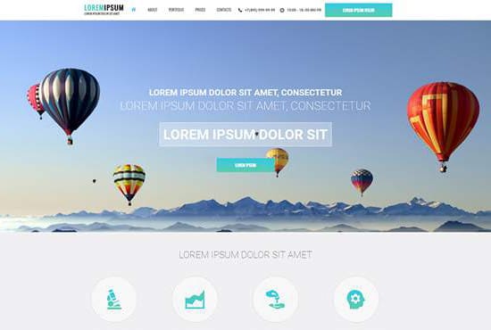 Create web page in html and css by Alexlebedev | Fiverr
