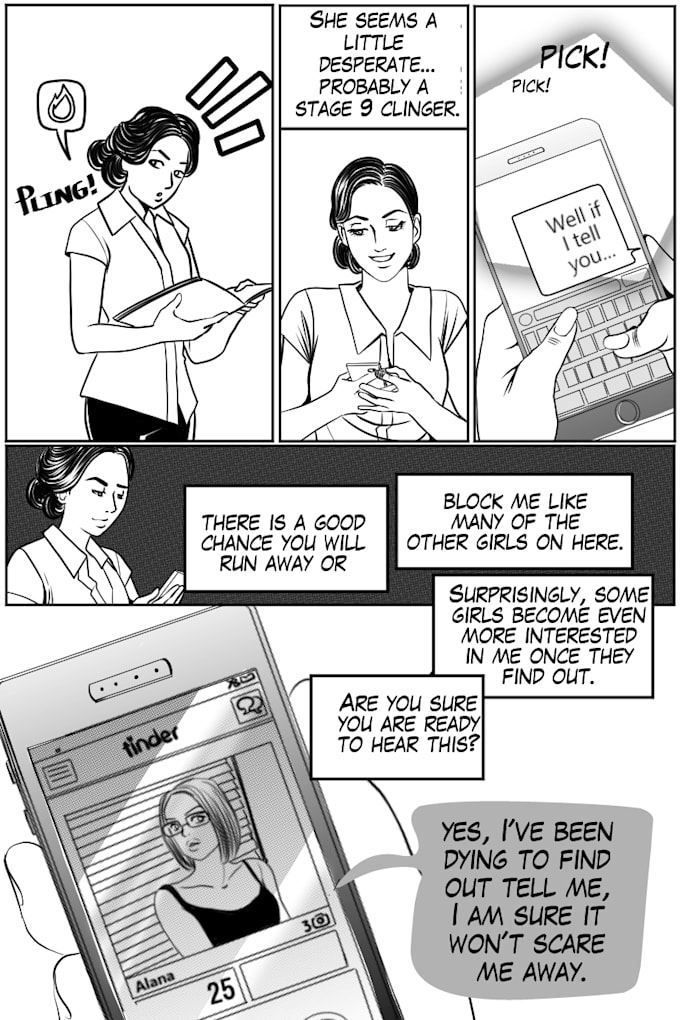 Draw 2 manga or comic pages black and white any style by Nanoaoi | Fiverr