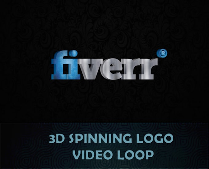 Create 3d rotating logo video loop by Grgoruzicanin | Fiverr
