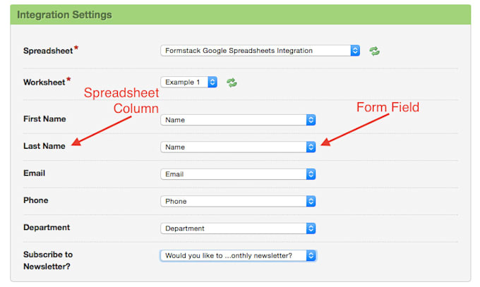 Develop formstack forms and integration by A022832 | Fiverr