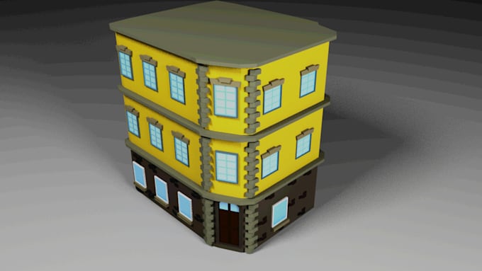 Create simple or detailed 3d models by Jaykayelmo | Fiverr