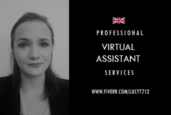 Be your professional british virtual assistant by Lucyt712 | Fiverr