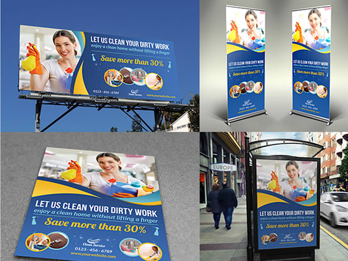 Design an outdoor,signage,billboard,retractable,backdrop banner by ...