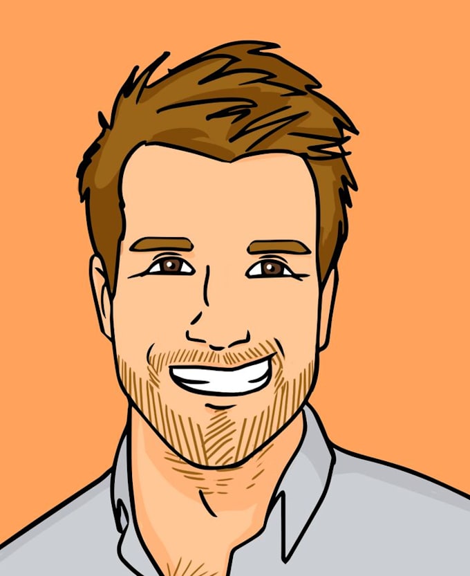 Draw your nice and cool cartoon by Eli_technology | Fiverr