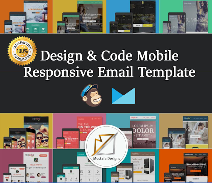 Design responsive html email template by Smmustafa | Fiverr